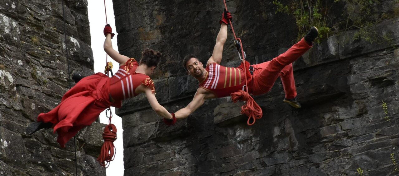 The Flying Train Trail - Fidget Feet Aerial Dance Theatre