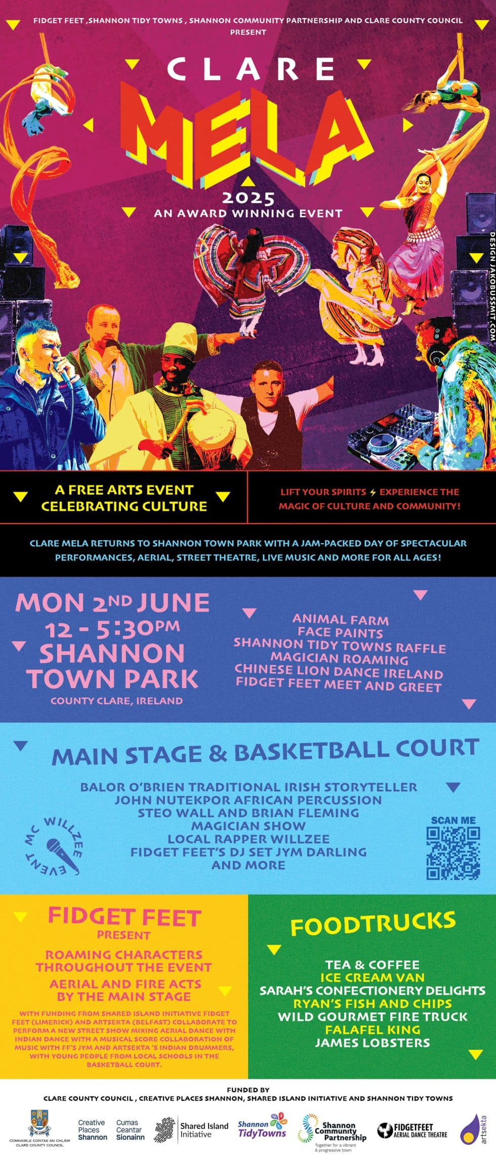 Clare Mela - Fidget Feet Aerial Dance Theatre